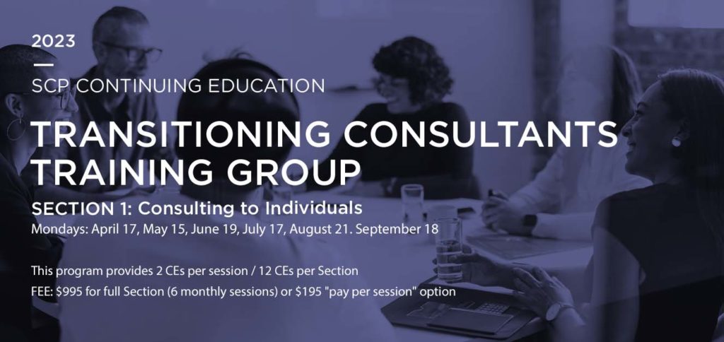 Events & Education - Society of Consulting Psychology